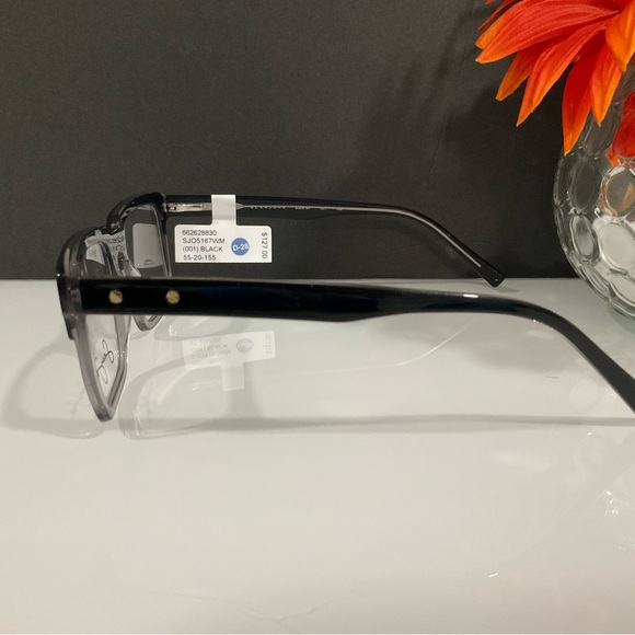 Sean John | Accessories | Sean John Sjo 567 01 Black Crystal Eyeglass ...
